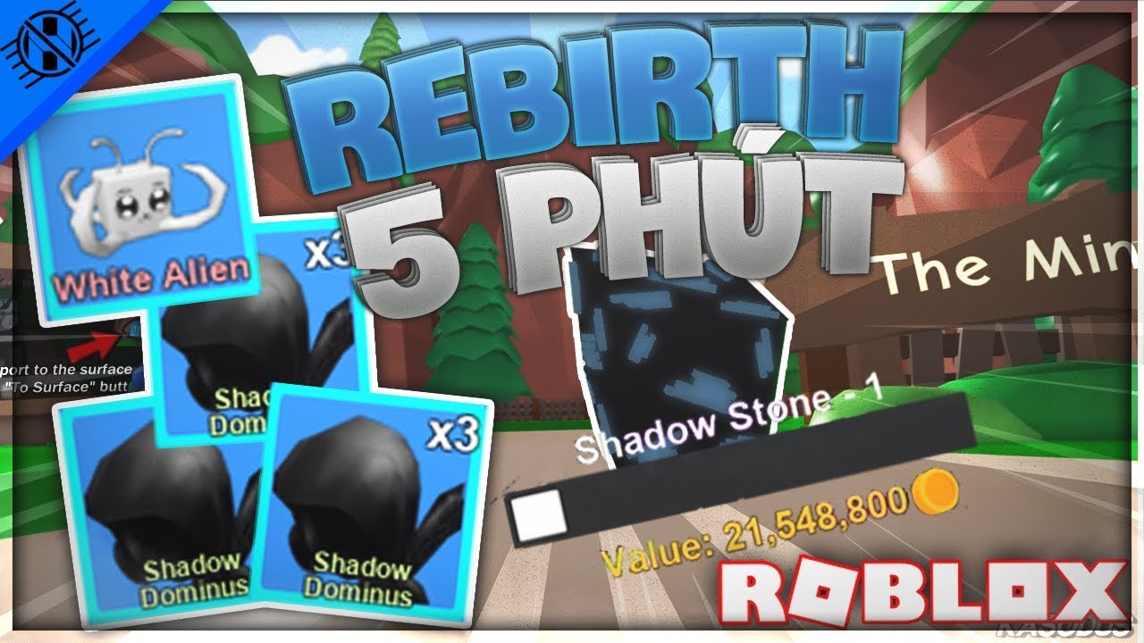 Roblox | Sẽ Thế Nào Khi Dùng 3 Mũ Shadow Dominus?? Rebirth Trong 5 Phút ...