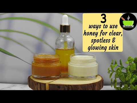 2 ingredient clear glowing skin mask | Honey for glowing complexion ...