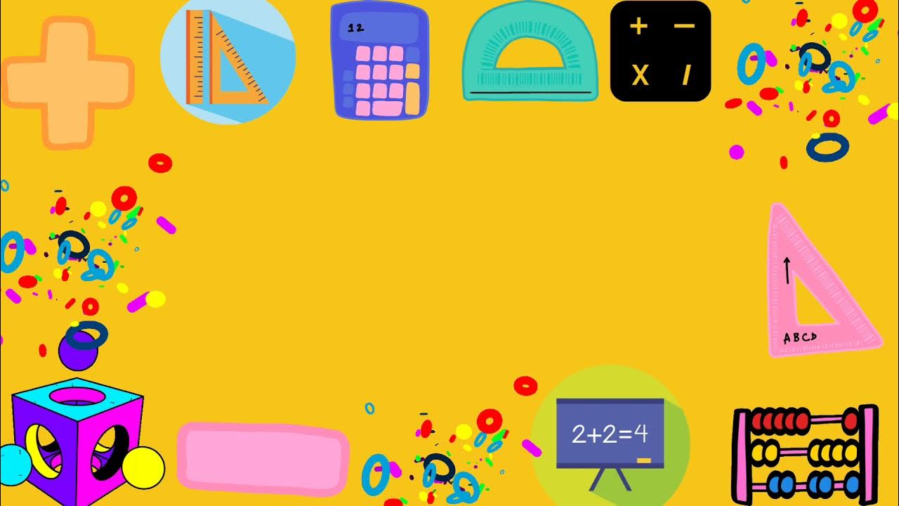 Mathematics Animated Background Online Classroom Free Download Green ...
