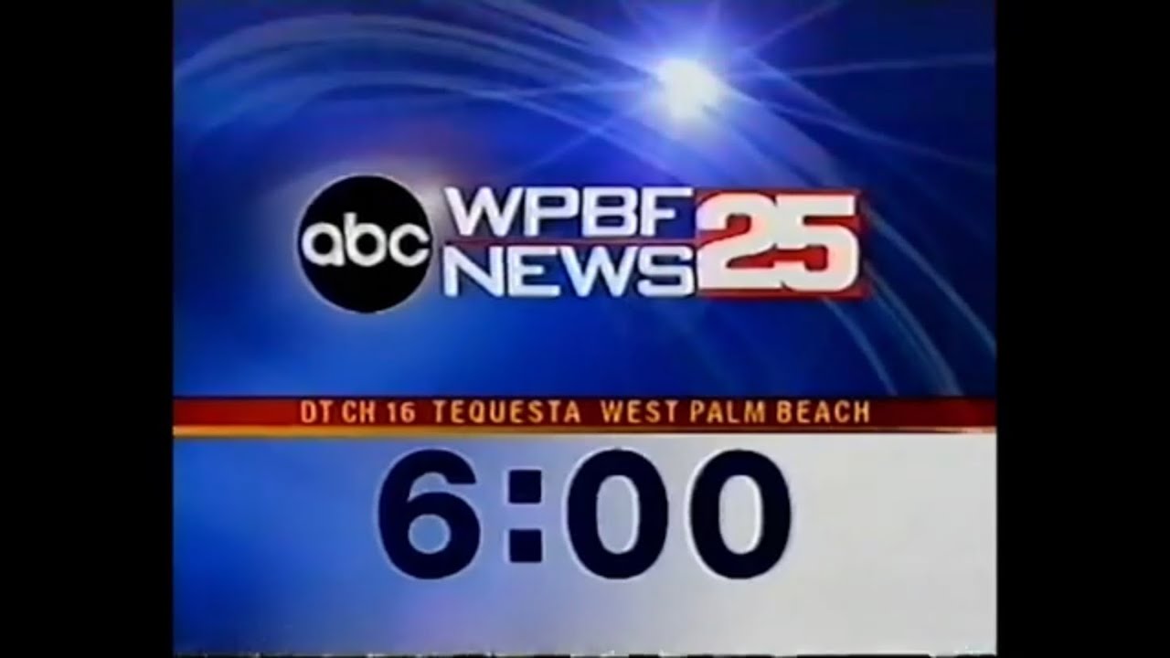 WPBF 6pm Newscast (April 29, 2009; Complete) - YouTube