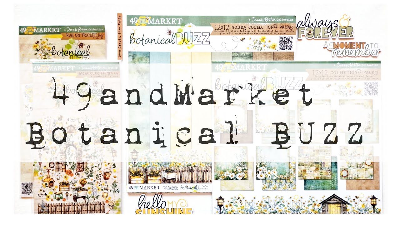 Unboxing 49andMarket & Dennis Bruton Botanical Buzz Collection - YouTube
