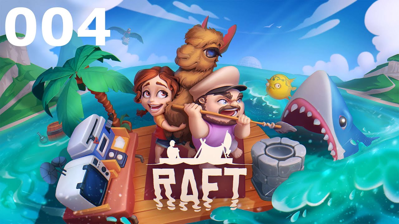 Die erste große Insel Tour! / #4 / Raft - YouTube