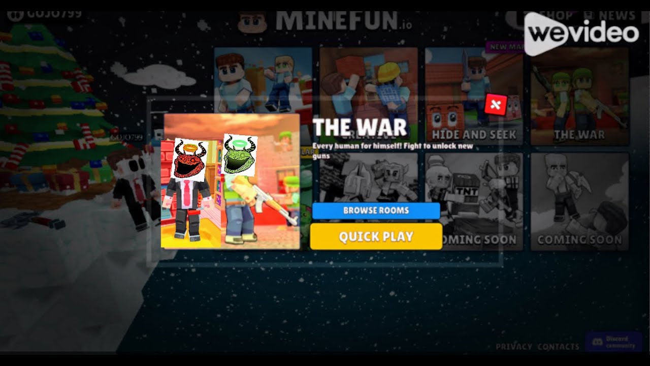 minefun.io THE WAR - YouTube
