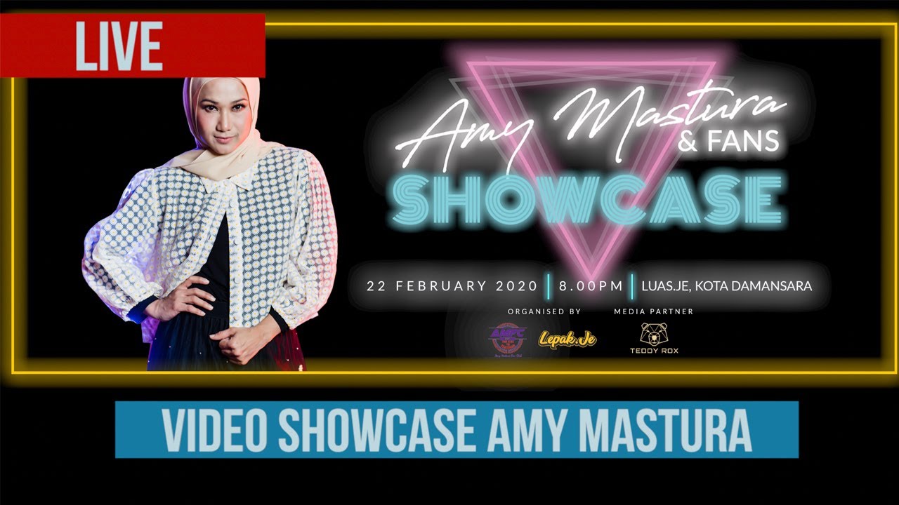 [LIVE] Showcase Amy Mastura & Fans - YouTube