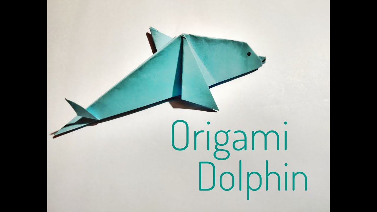 How to make Paper Dolphin Step by Step |Easy Origami Dolphin - YouTube