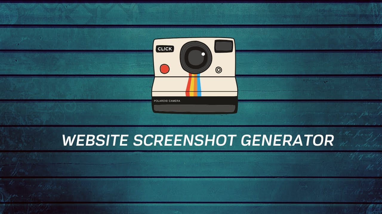 WEBSITE SCREENSHOT GENERATOR Tool45 - YouTube