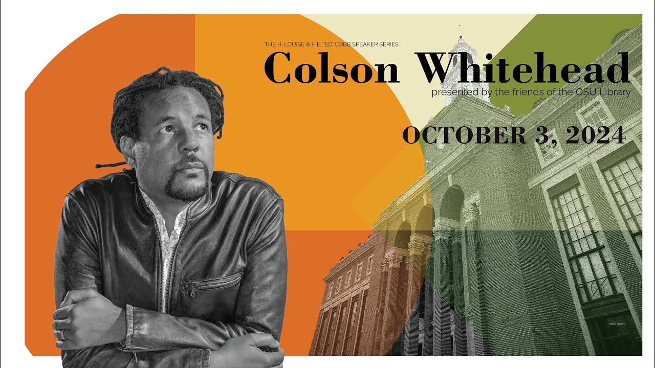 H. Louise & H. E. "Ed" Cobb Speaker Series presents Colson Whitehead ...