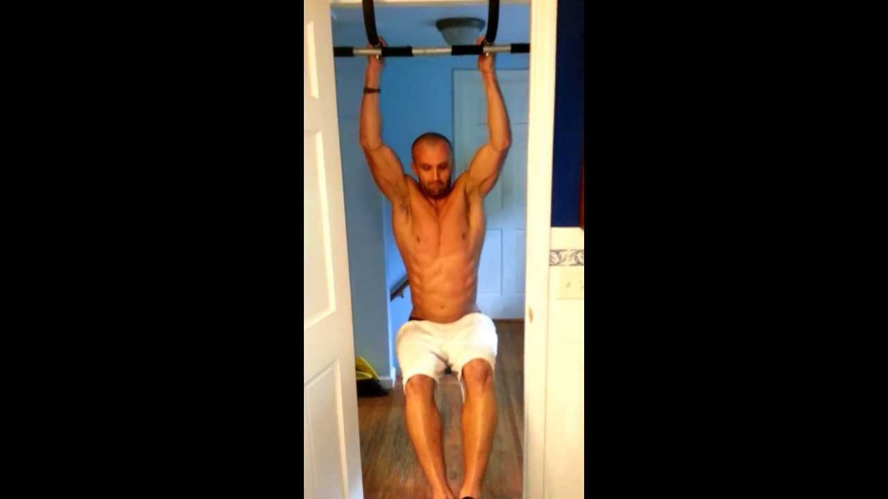 Advanced Pull Ups Exercise Technique That Targets Abs And Back - YouTube