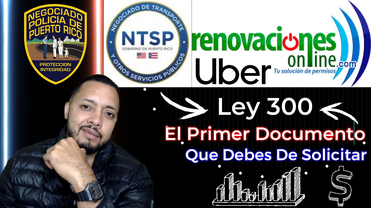 ley 300 el primer documento que debes de solicitar para los documentos ...