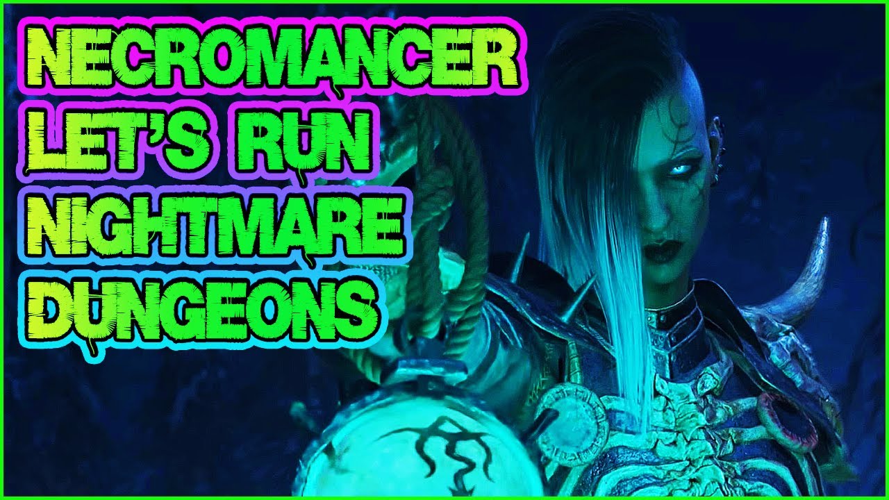 Shadow Minion Necromancer Endgame Build | Diablo 4 Live Gameplay - YouTube