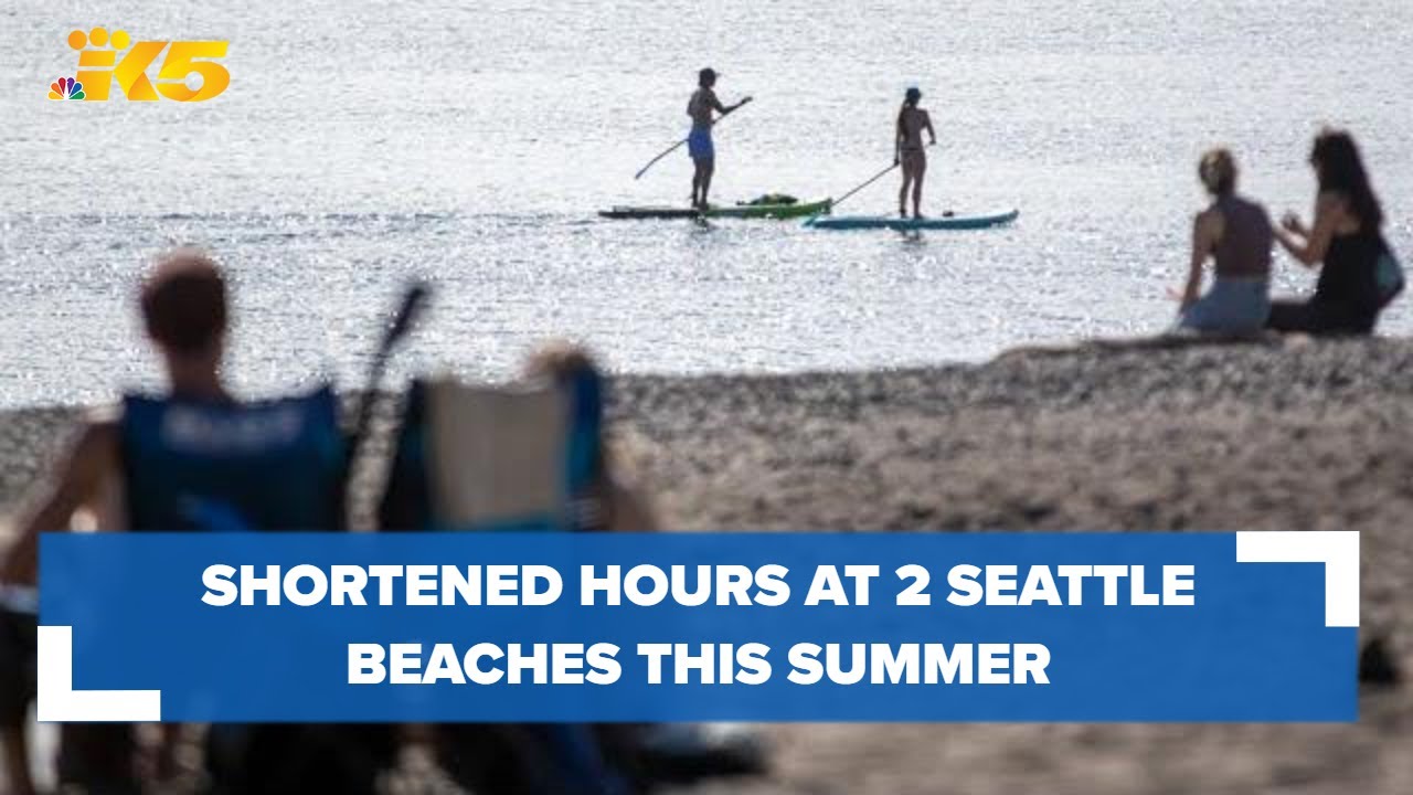 Shortened hours at Alki Beach, Golden Gardens this summer - YouTube