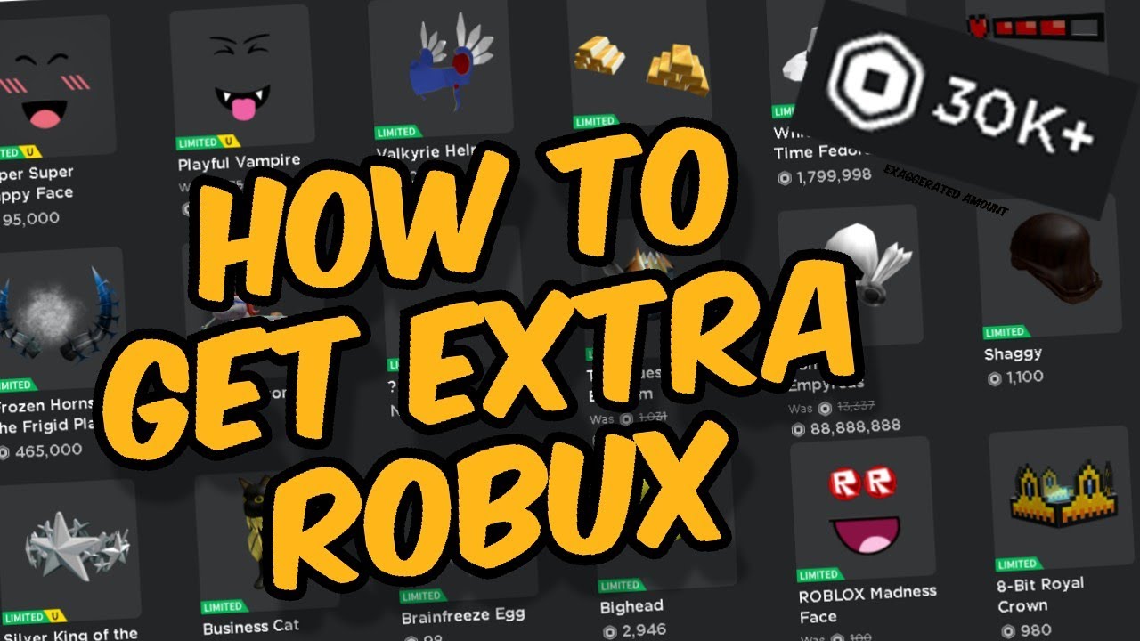Extra Robux Trick 💸🤑 | Limited Items! 💎| Spray Paint! - YouTube