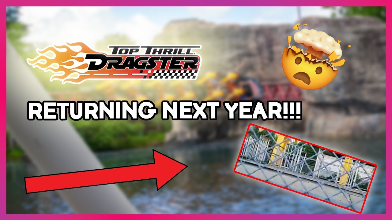 TOP THRILL DRAGSTER WILL OPEN AGAIN AND THIS IS WHY!! - YouTube