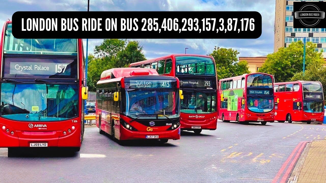 London Bus Ride: Heathrow Central to Penge Across Scenic Routes - YouTube