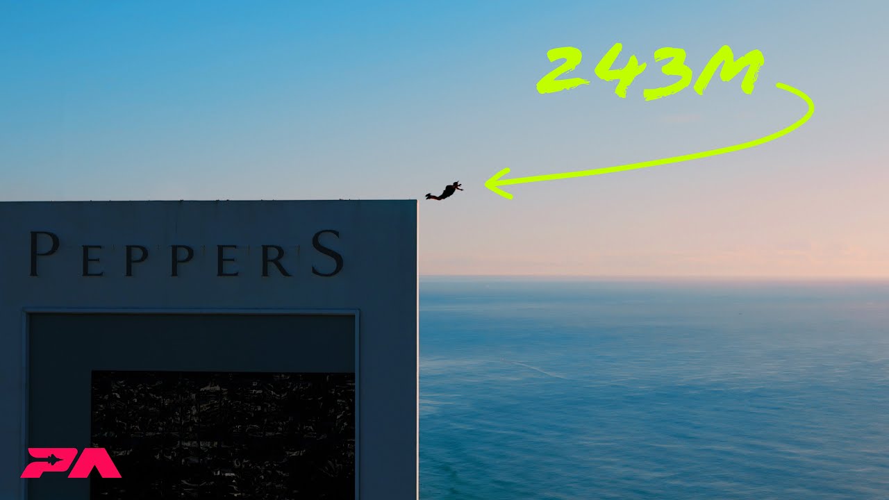 Jackson 'Jacko' Strong BASE Jump Gold Coast - YouTube