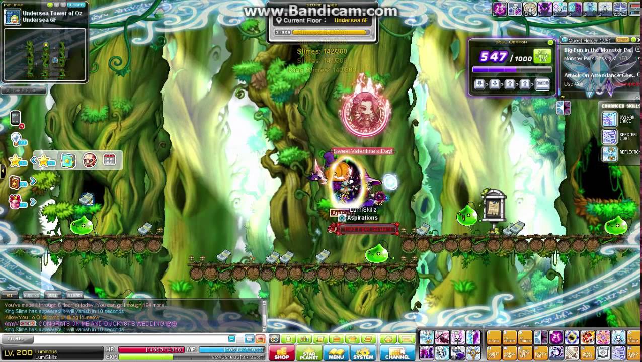 Maplestory - Tower Of Oz Part 2 - Finally F10 - YouTube