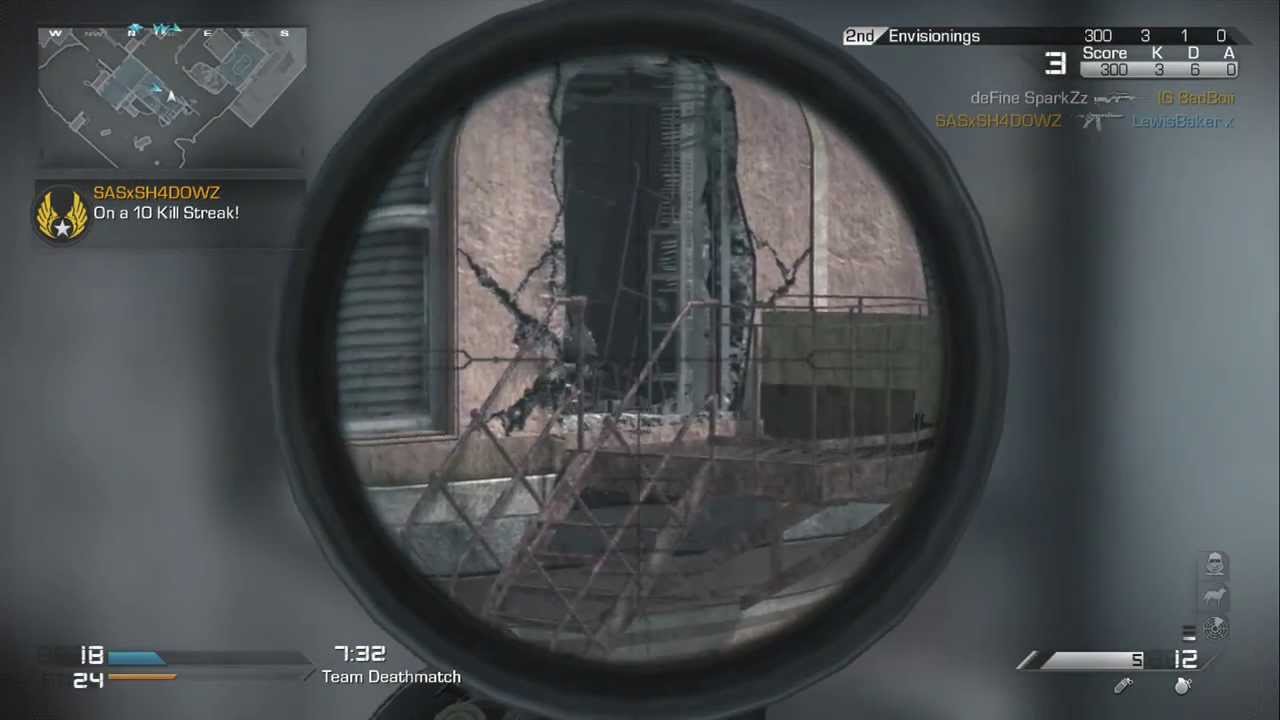 Call of Duty Ghosts: Sniper Gameplay on Tremor with USR and L115 - YouTube