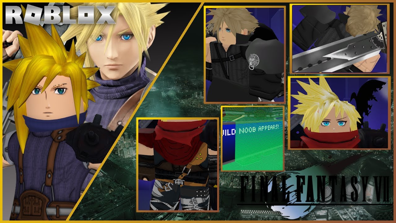 Final Fantasy Roblox Cosplay Outfit - Cloud Strife - YouTube