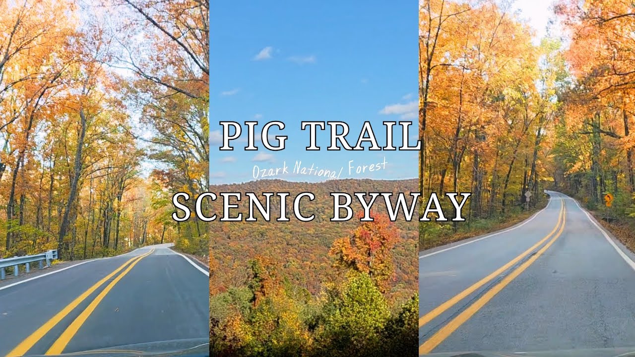 Pig trail scenic byway | Arkansas | Fall foliage - YouTube