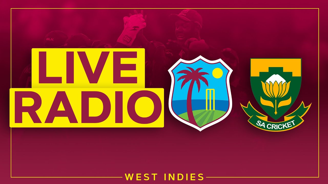 🔴 LIVE RADIO | West Indies v South Africa | 1st T20I - YouTube