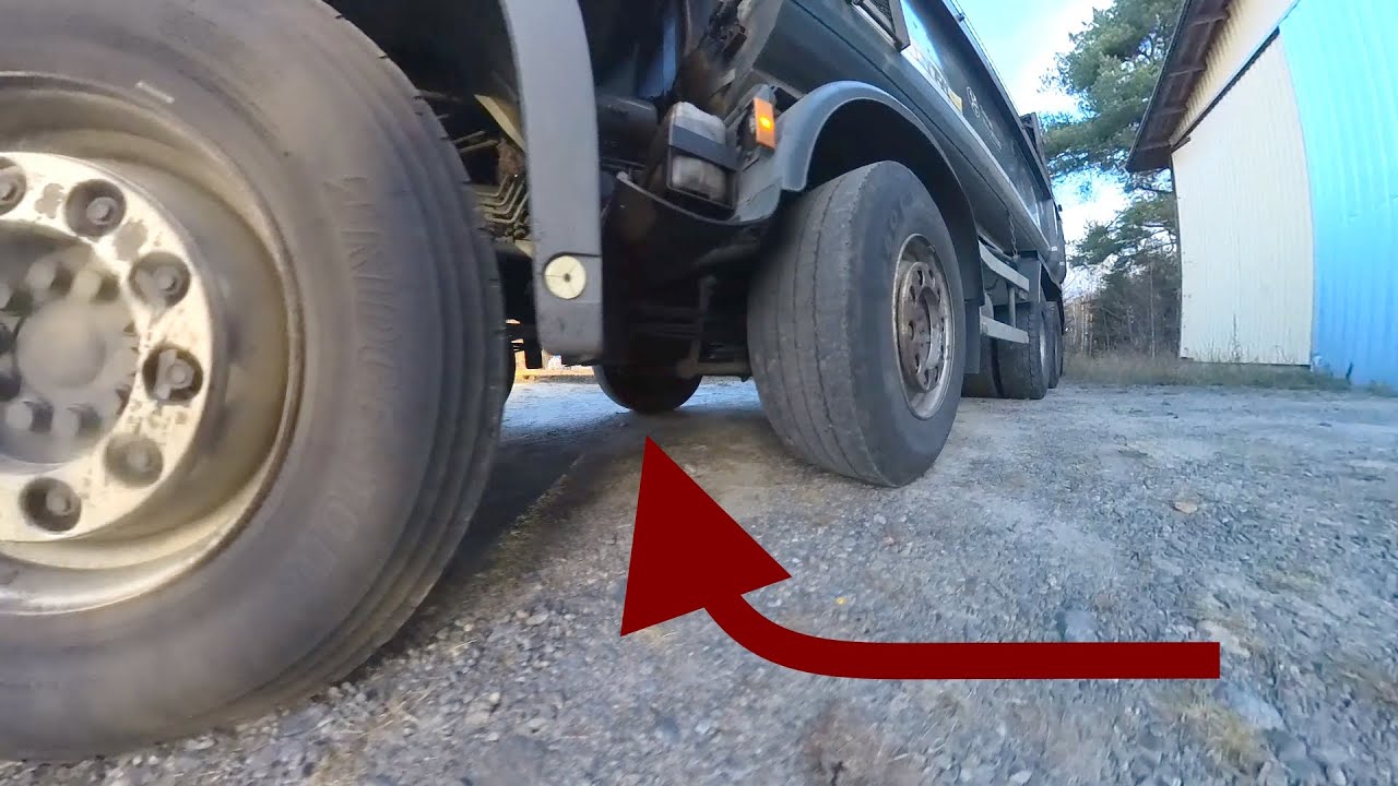Truck Low Angle View Showing Undercarriage - YouTube