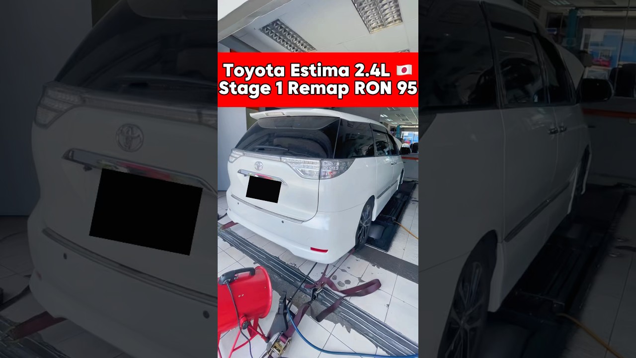Remap Toyota Estima ACR50 Stage 1 WHP: 134HP 164TQ www.emptune.com www ...