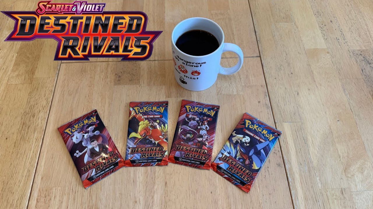 Opening NEW Pokémon Destined Rivals Packs! - YouTube