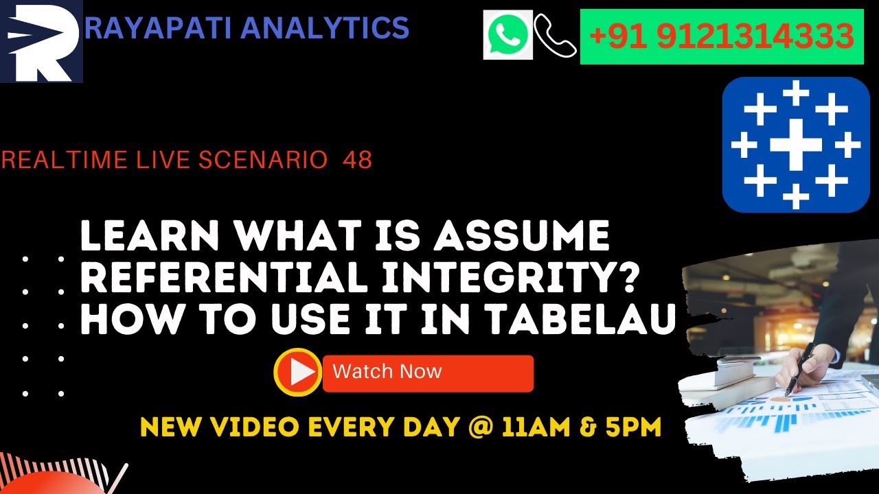 Learn What is Assume Referential Integrity? How to use it in Tabelau ...