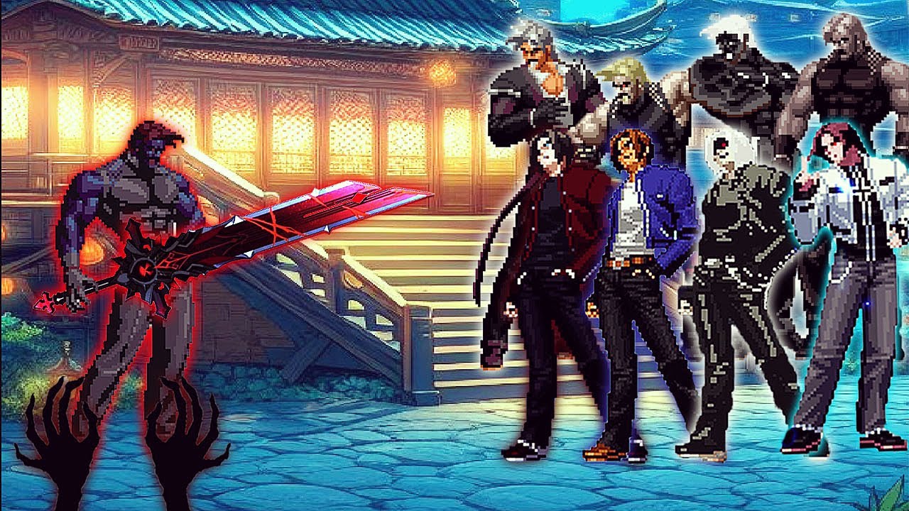 [KOF Mugen] Dark Banished Rugal Vs Kyo Kusanagi, Ultimate Bosses Rugal ...