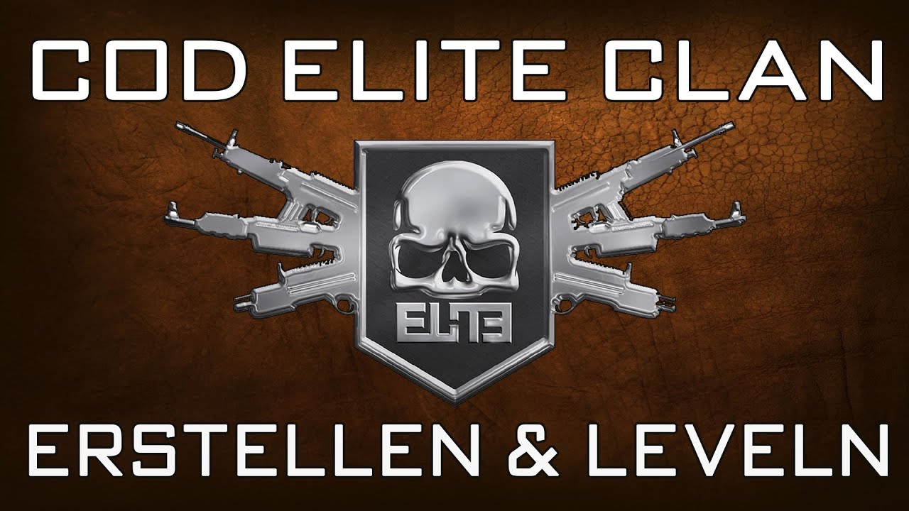 Call of Duty Elite - Clan erstellen und Leveln - YouTube