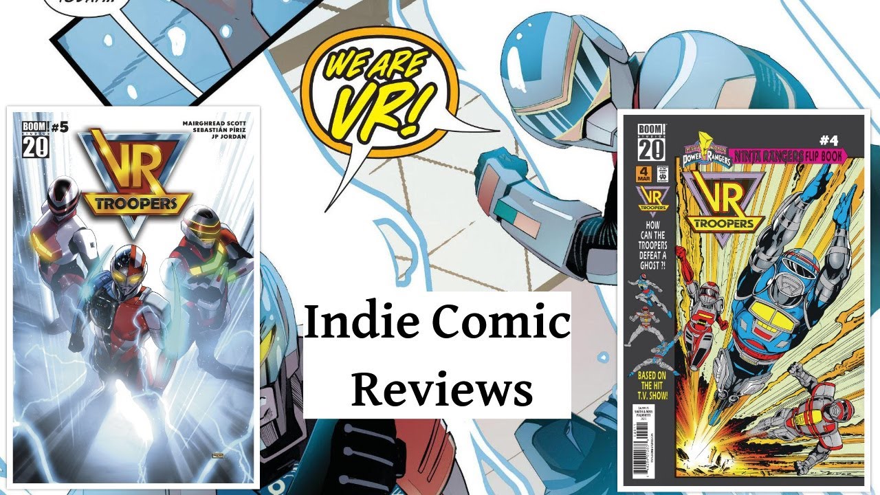 Indie Comic Reviews: VR Troopers #5 & MMPR/VR Troopers Flipbook #4 ...