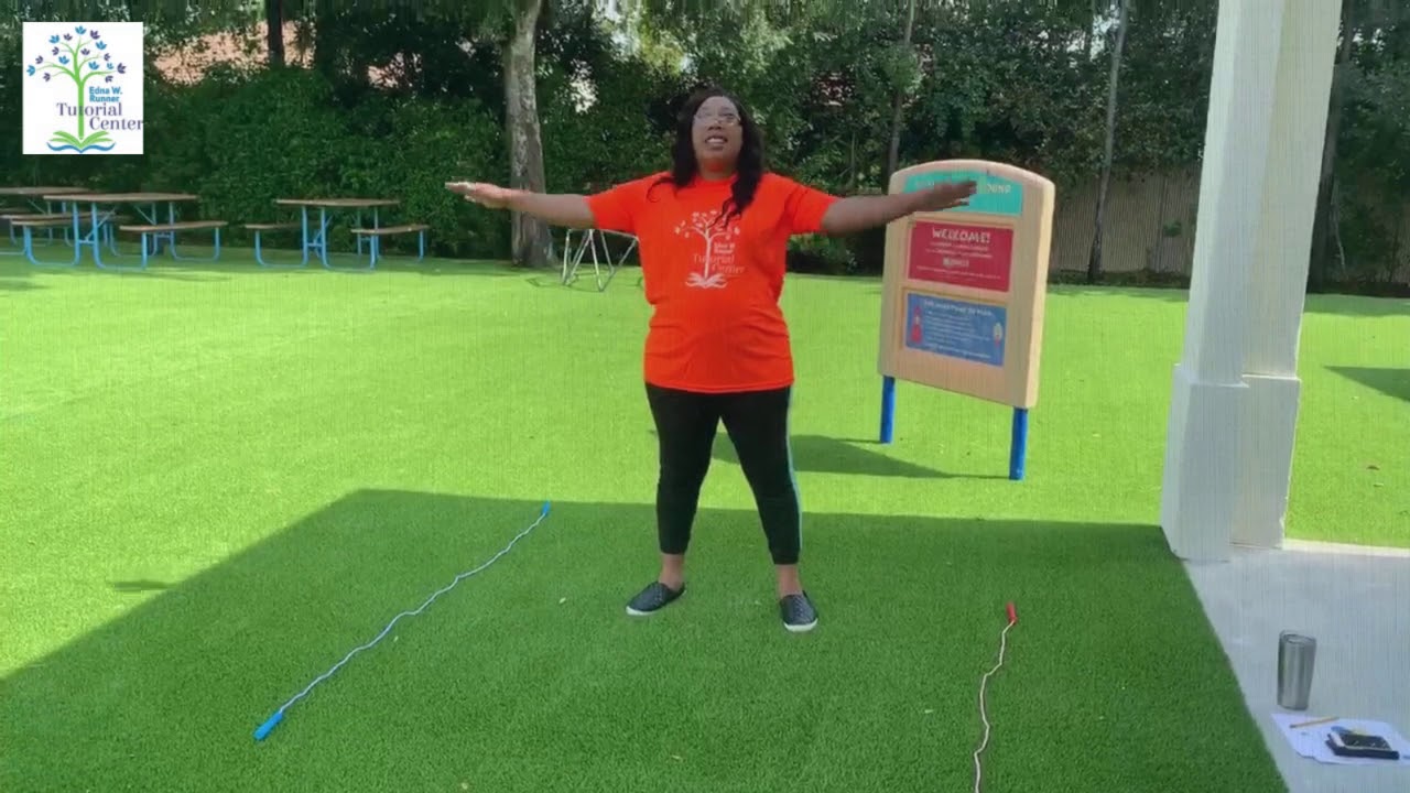 K 1st Monday Fitness Warm up - Edna W. Runner Tutorial Center - YouTube