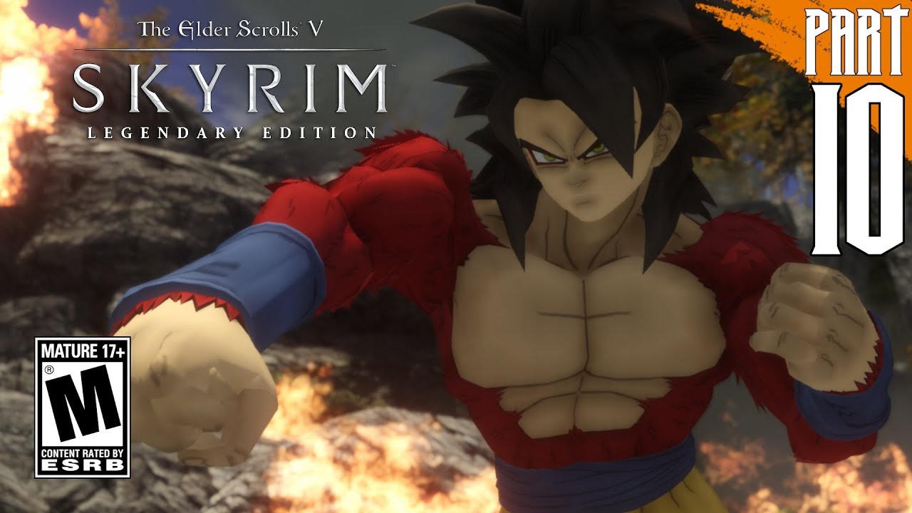 【DRAGON BALL Z IN SKYRIM】Goku Gameplay Walkthrough Part 10 [PC - HD ...
