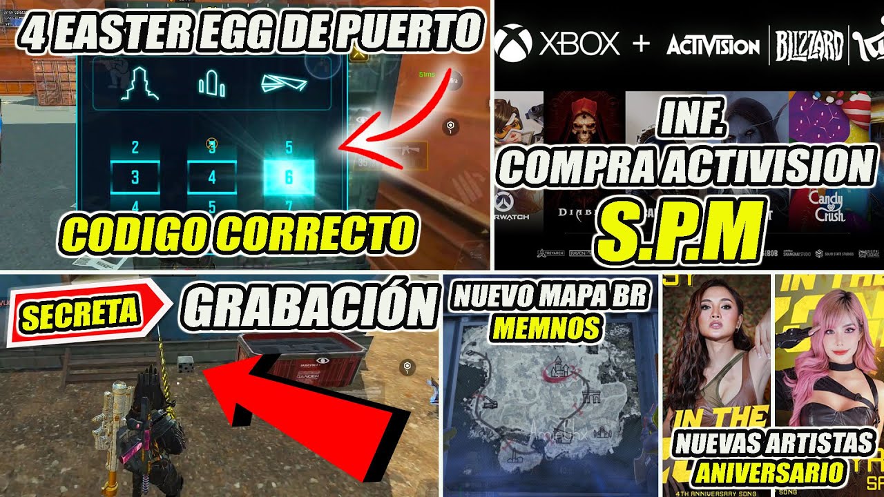 NUEVO EASTER EGG - RADIO SECRETA - MAPA ISLA MEMNOS Y MÁS COD MOBILE ...