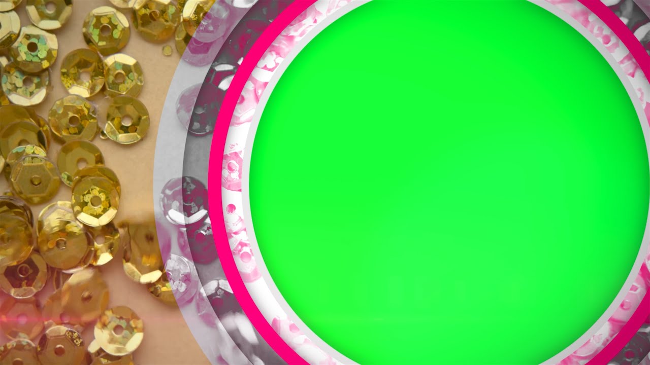 Golden Fancy Promo Video Titles - Green Screen Template with 4K Quality ...