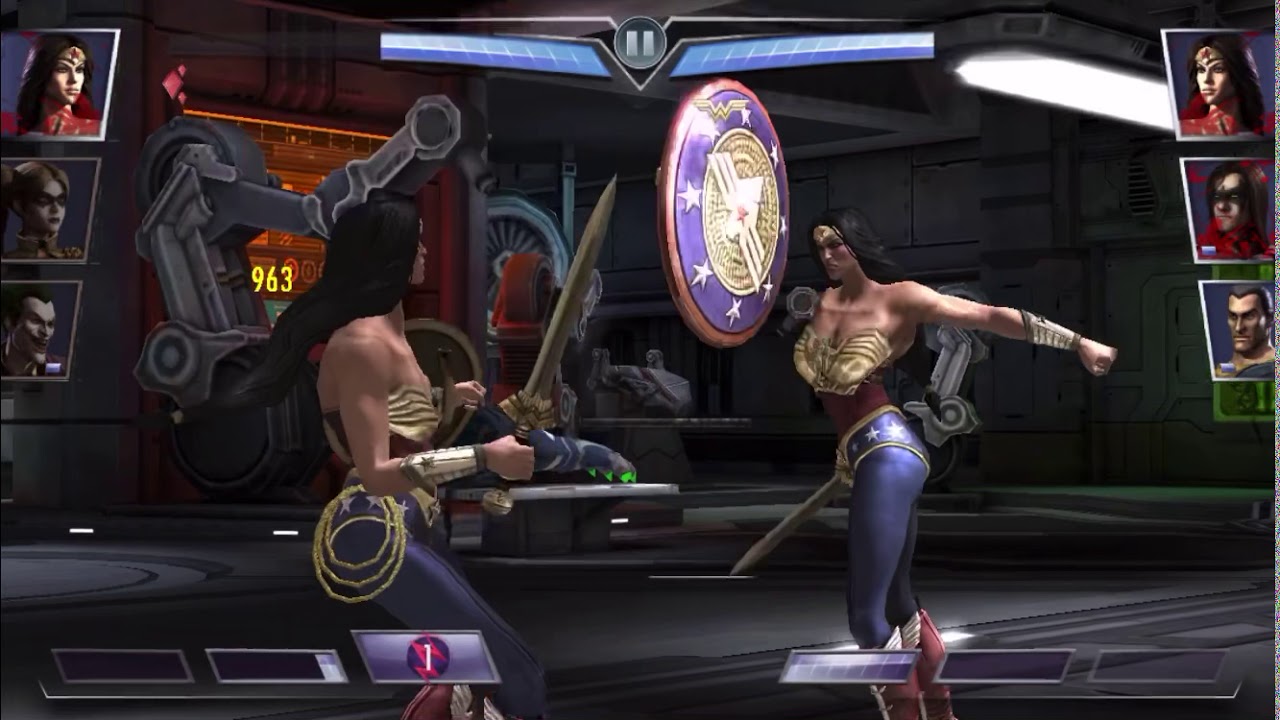 Injustice mobile gameplay part 2 of completing stage 3 in challenge ...