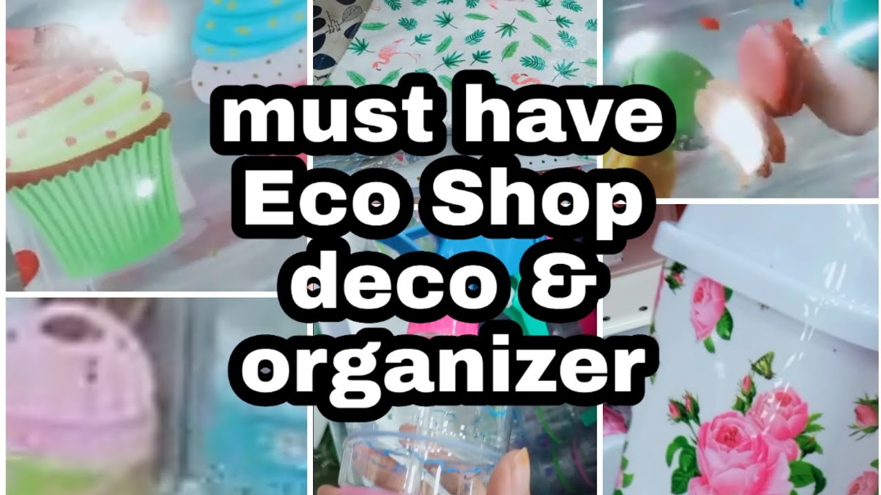 MUST WATCH ECOSHOP HOME DECOR & KITCHEN ORGANIZER STORAGE #KEDAIRM2 # ...