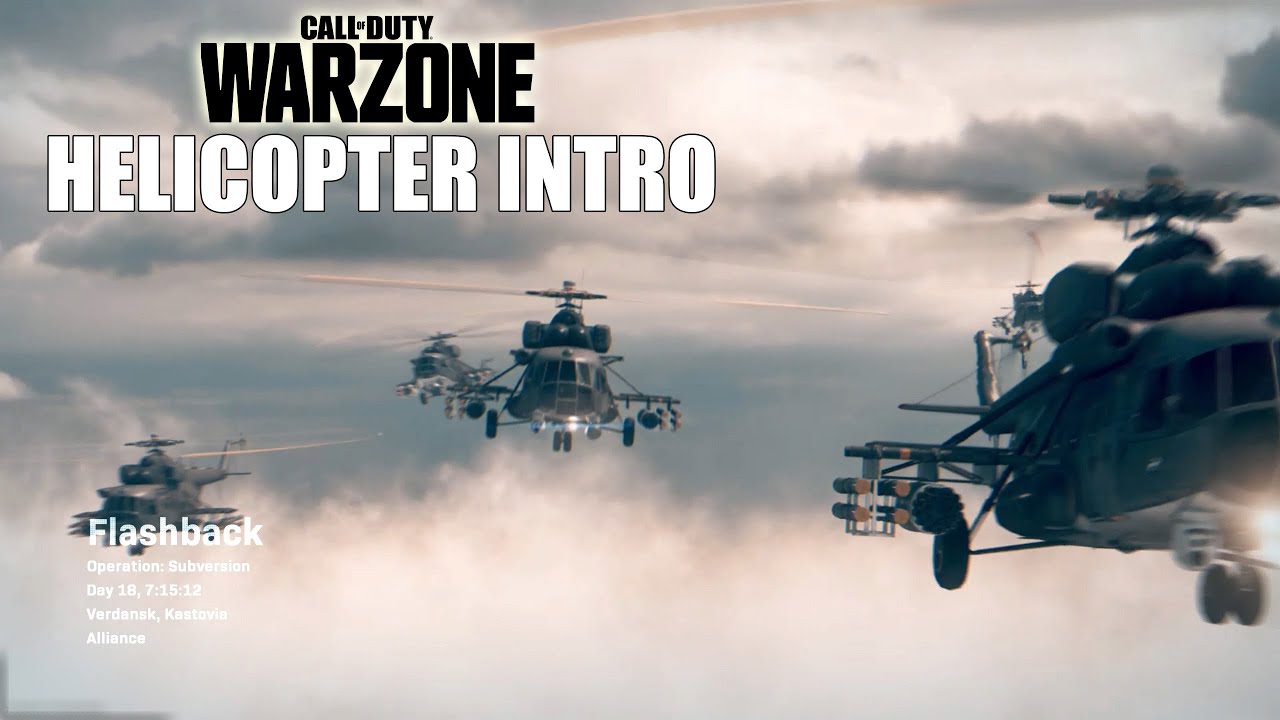 Call Of Duty: Warzone Map Drop In - Intro cutscene - Season 3 - YouTube