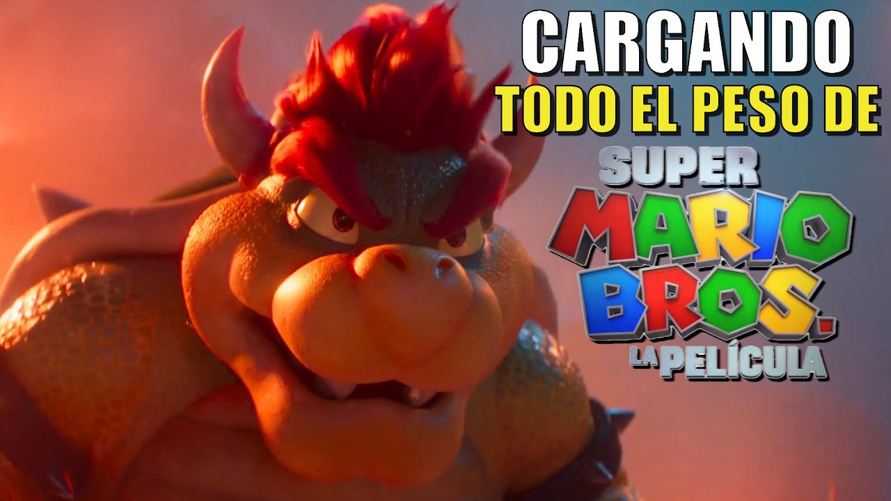Bowser Cargando Todo El Peso De Super Mario Bros La PelÍcula Youtube
