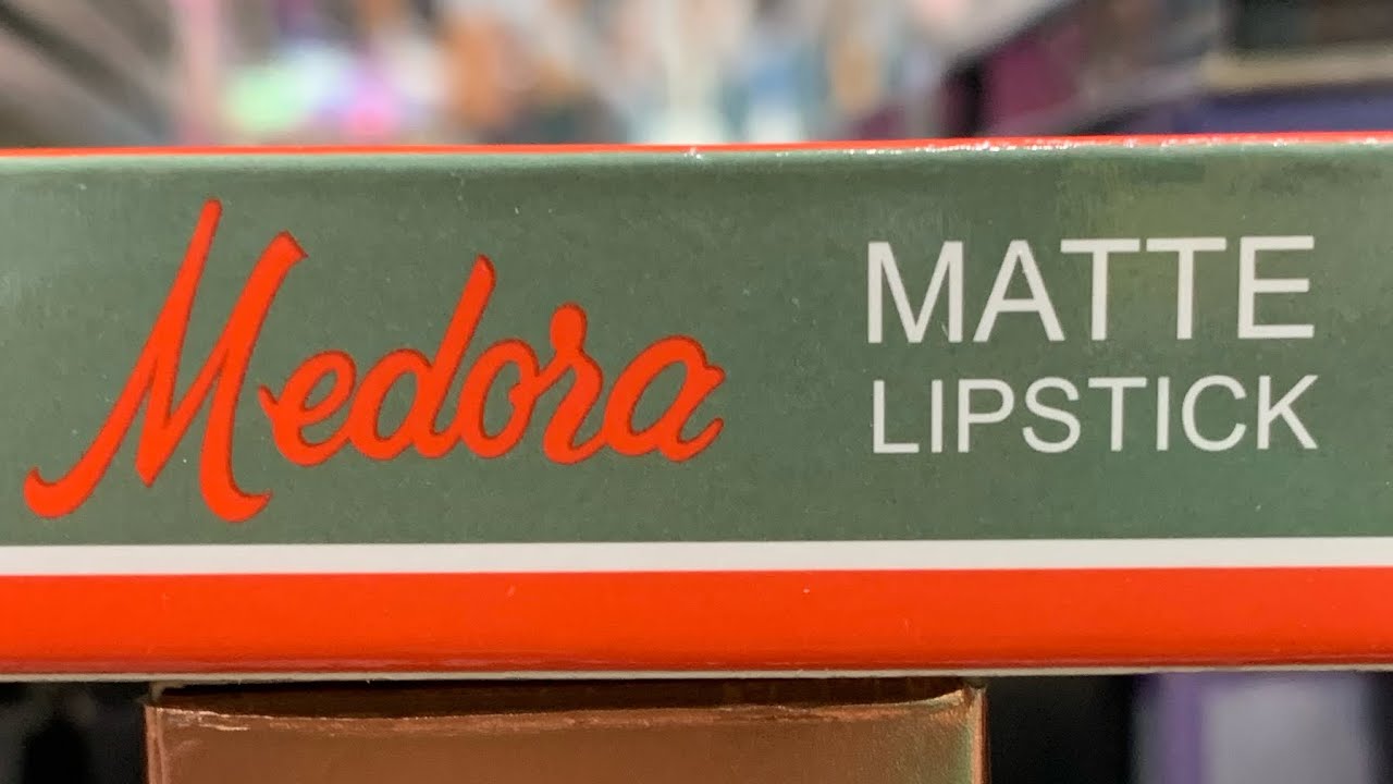 Medora MATTE LIPSTICK - YouTube