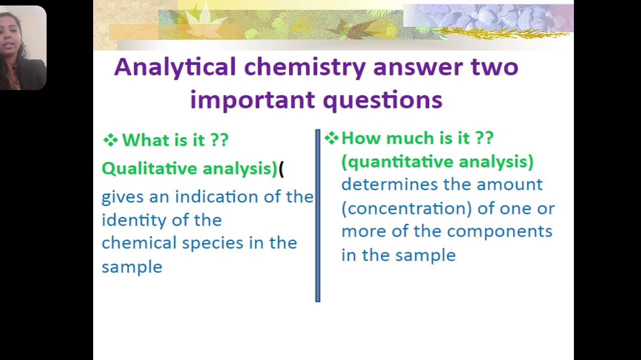 Introduction to Pharmaceutical analysis-I - YouTube
