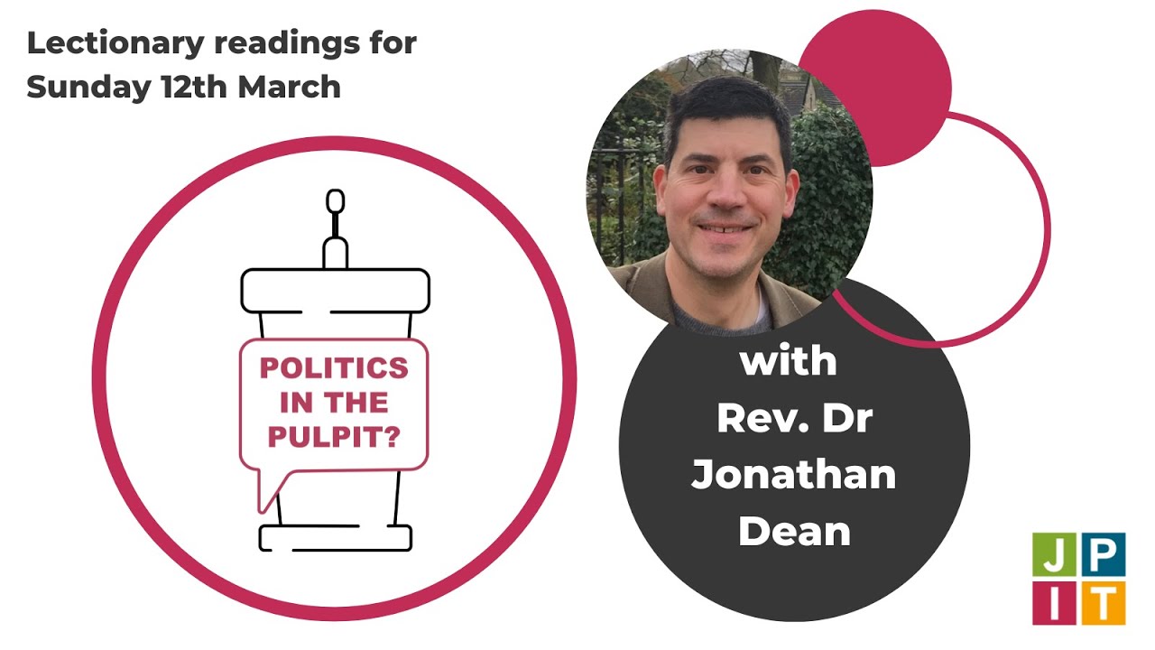 Episode 80: with Rev. Dr Jonathan Dean for Sunday 12th March - YouTube