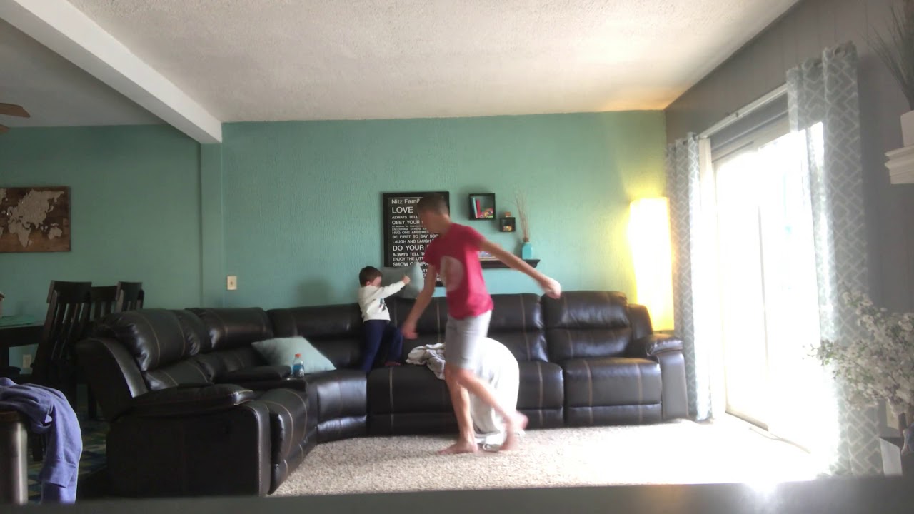 Relentlessly beating a 3 year old while the camera switches angles ...