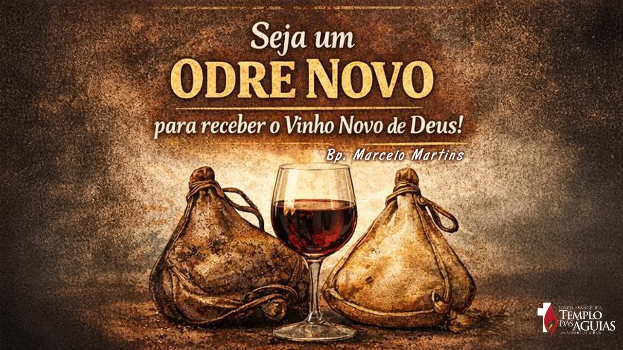 Seja um odre novo | Bp. Marcelo Martins - YouTube