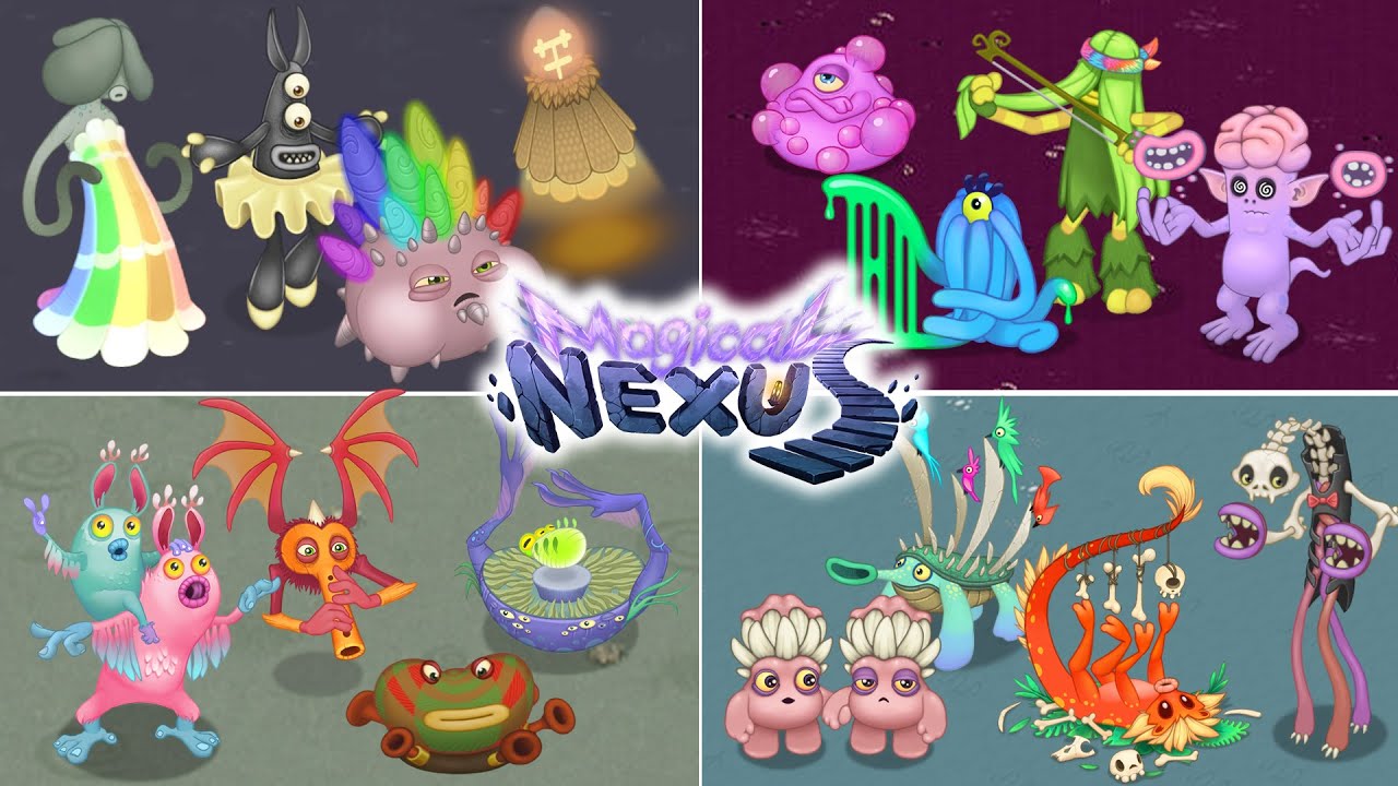Magical Monsters on Original Island and Magic Nexus | | My Singing ...