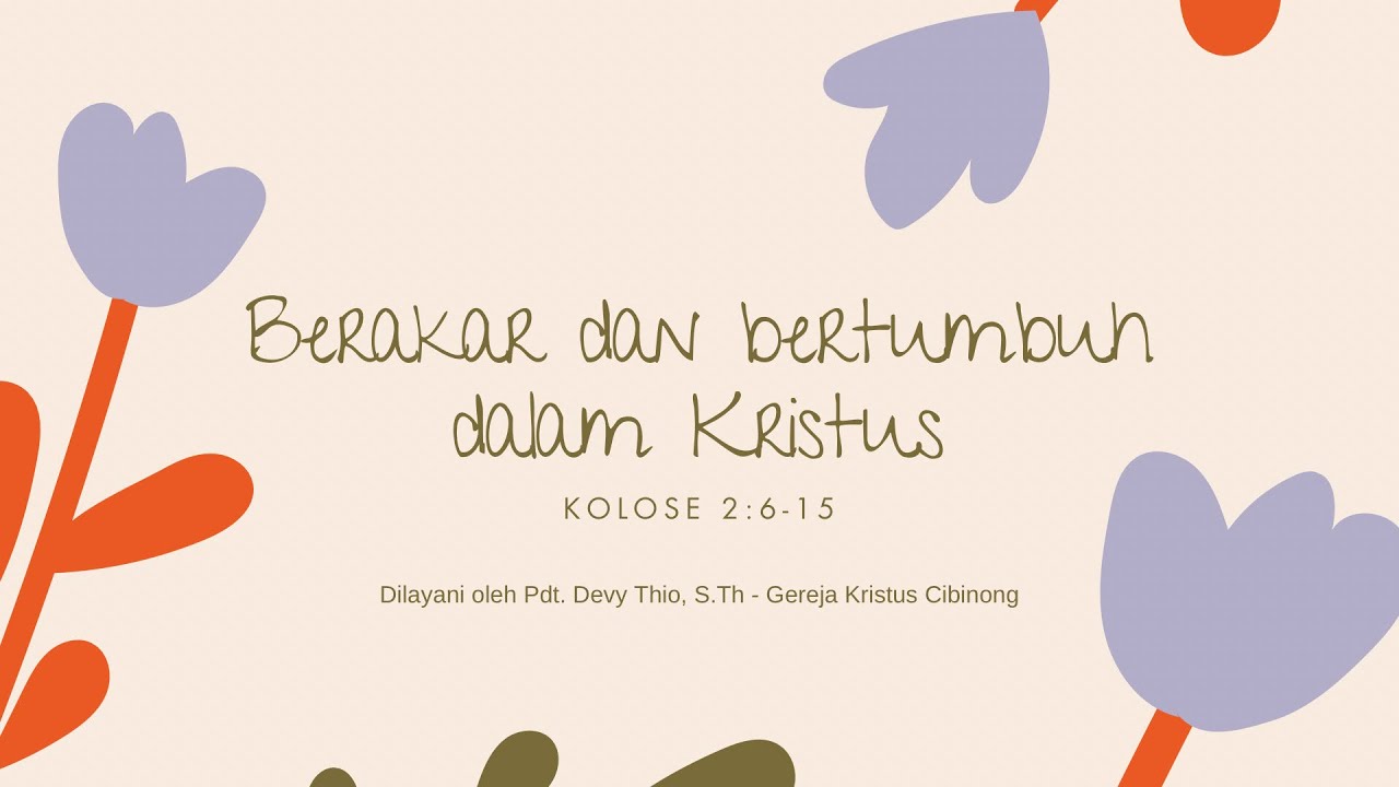 Ibadah Minggu Gereja Kristus Kebayoran Lama - GKKL | 14 April 2024 ...