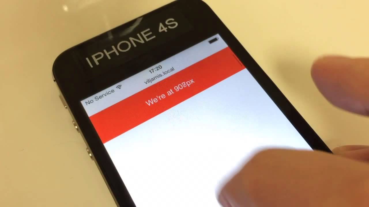 Ios 8 Safari Doesnt Disable Scroll Events Anymore Youtube