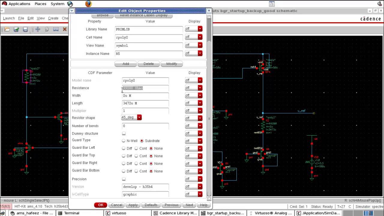 Design of Bandgap voltage reference (BGR) - 12 : Simulation of BGR start up circuits - YouTube