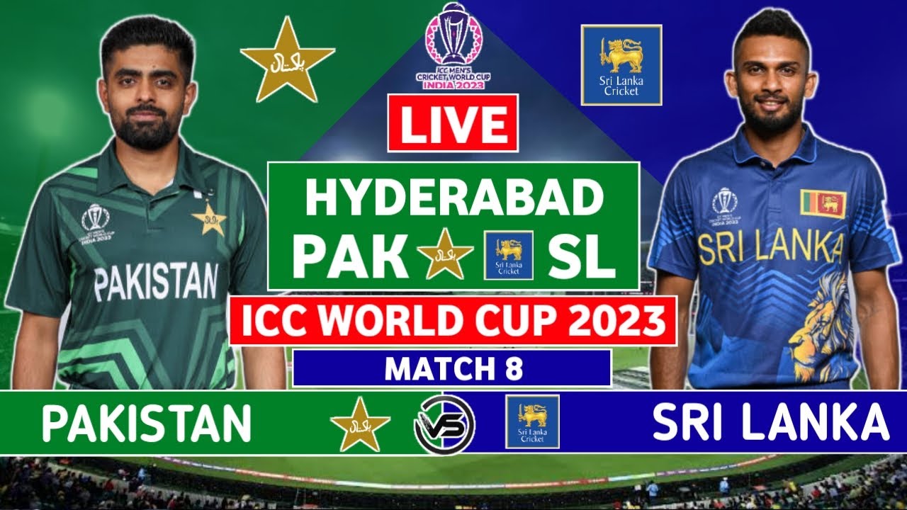 ICC Cricket World Cup 2023 Live: PAK vs SL Live Scores | Pakistan vs ...