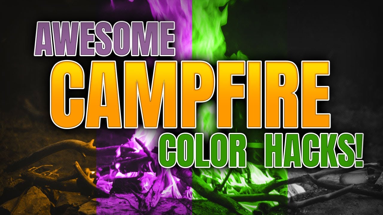 Amazing Color Changing Campfire Hacks [Plus Bonus Hack] Outcast Land ...